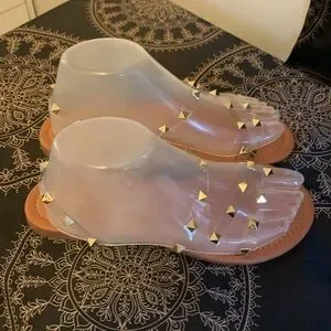 Everglades | Shoes | Everglades Pyramid Studded Strappy Sandals Size 7 ...